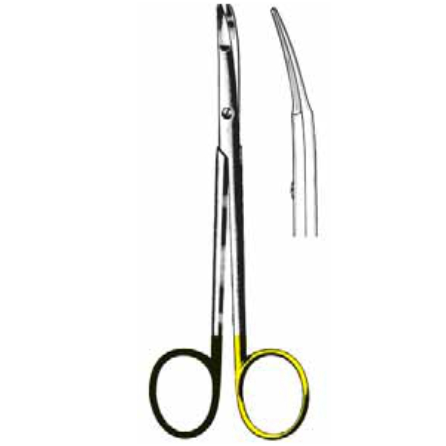 KILNER Operating Scissor Curved 15.0 cm TC Super Cut – Adwat Alshifaa ...