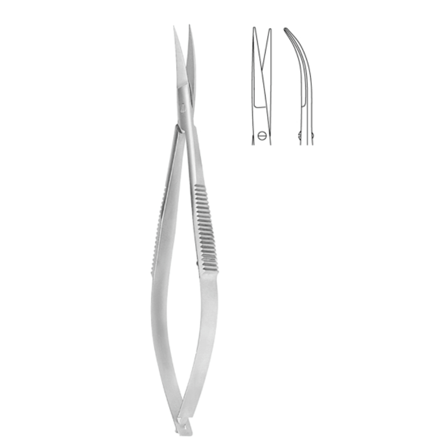 WESTCOTT Tendon Ophthalmic Scissor Curved Blunt 11.0 cm – Adwat ...