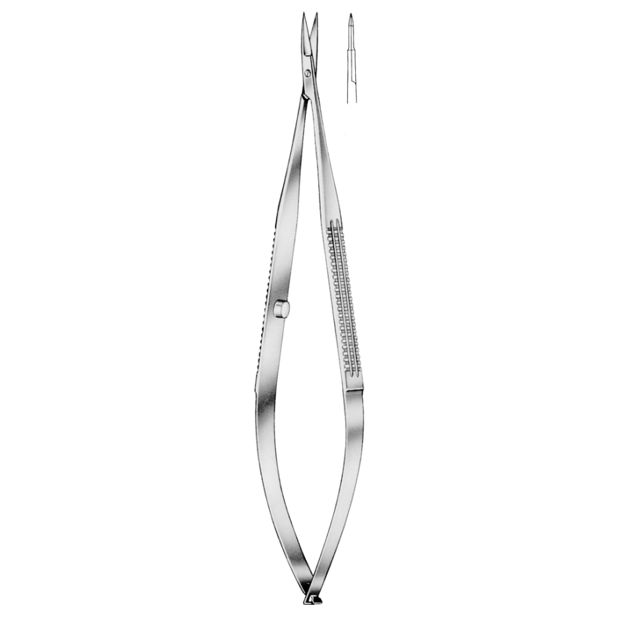 VANNAS Opthalmic Micro Scissor Straight 12.0 cm – Adwat Alshifaa ...