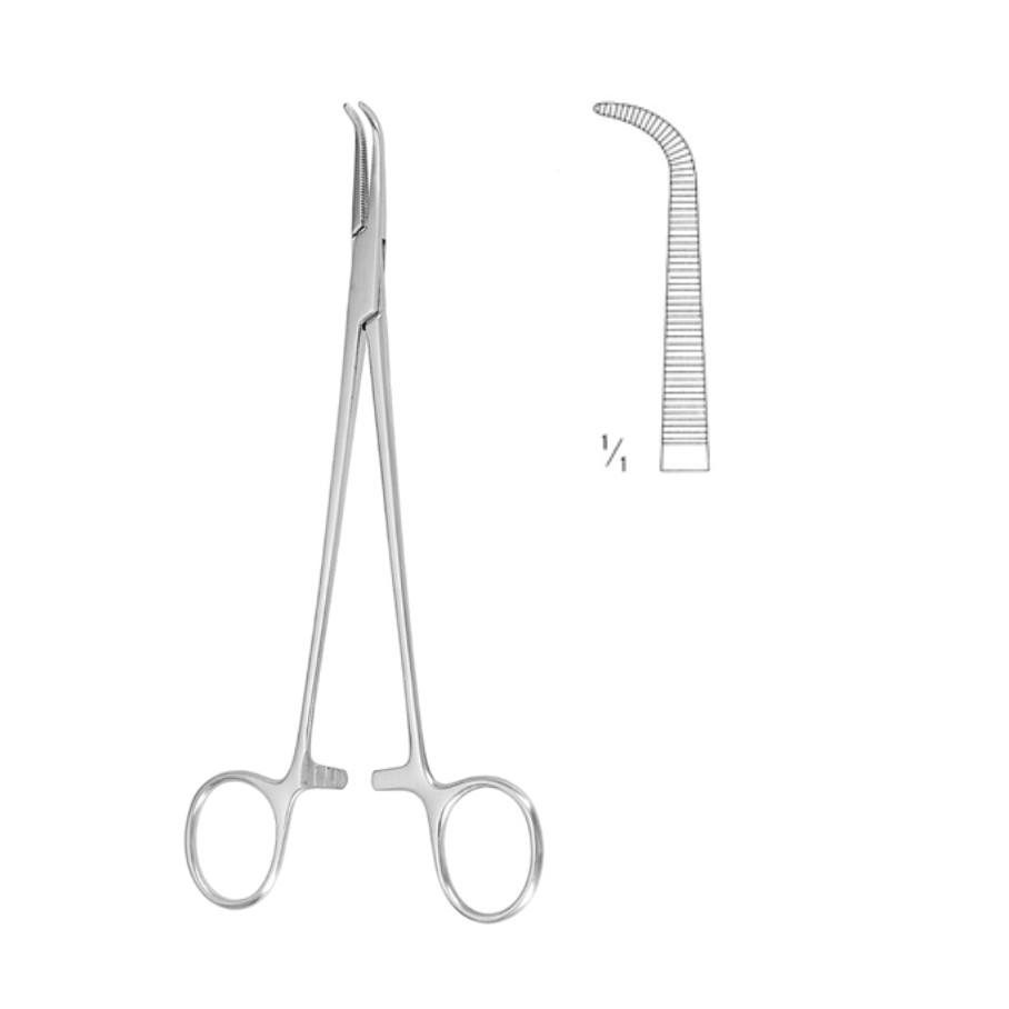 GEMINI mini Hemostatic Forcep Curved 25.0 cm – Adwat Alshifaa Medical UAE