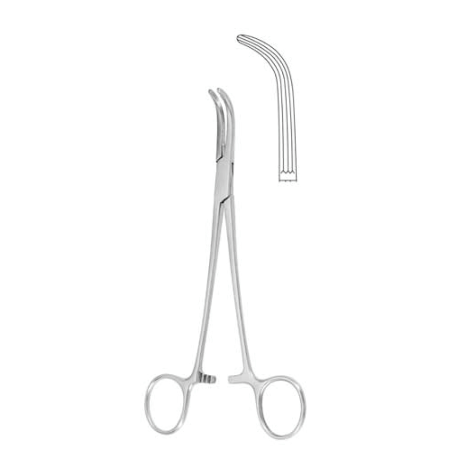 LOWER Hemostatic Forcep Curved 18.0 cm – Adwat Alshifaa Medical UAE