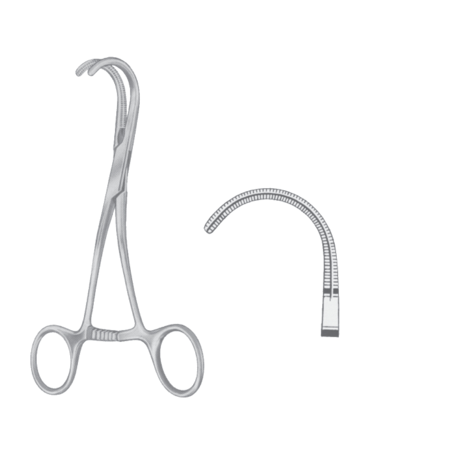 COOLEY Atraumatic Anastomosis Clamp Fig.1 17.0 cm – Adwat Alshifaa ...