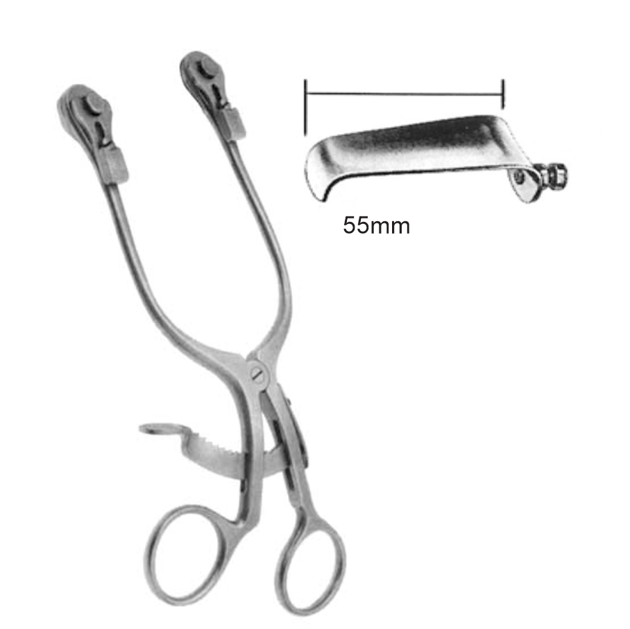Cloward Retractor Blade 55.0mm – Adwat Alshifaa Medical UAE