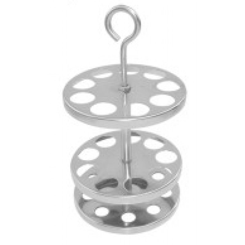 TUBE RACK, ROUND MODEL STAINLESS STEEL 18/10 – Adwat Alshifaa Medical UAE